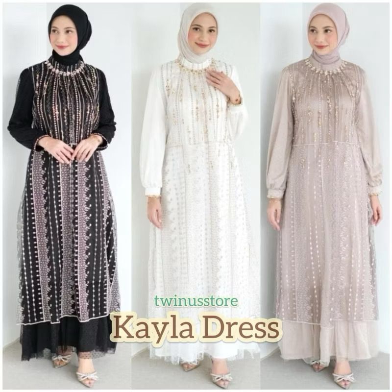 Jual KAYLA DRESS - STL Sarah the Label Baju Kebaya Gamis Kondangan ...