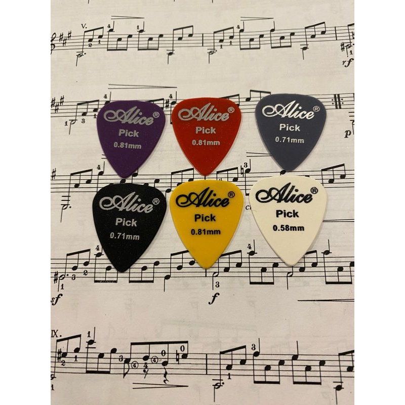 Jual Pick Pik Alice Gitar Akustik Klasik Elektrik Listrik Bass Ukulele ...