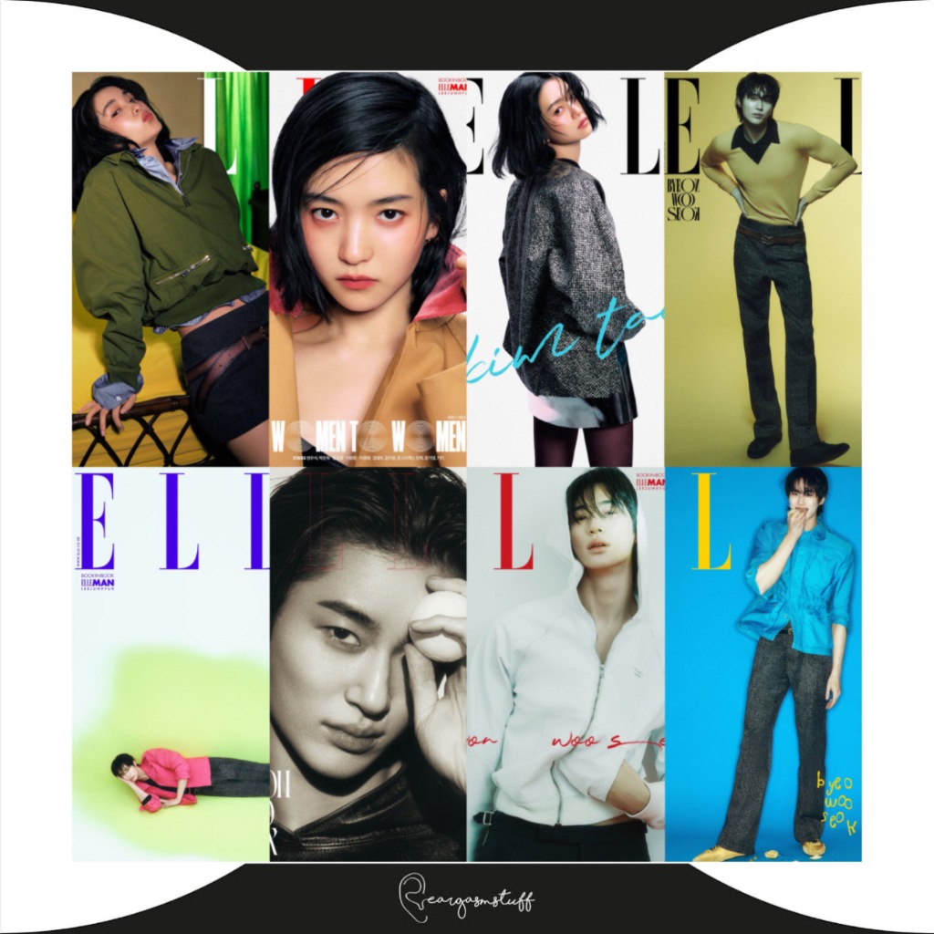 Jual ELLE KOREA MAGAZINE MARCH 2025 KIM TAERI / BYEON WOOSEOK / LEE JUNHYUK / MONSTA X MINHYUK ...