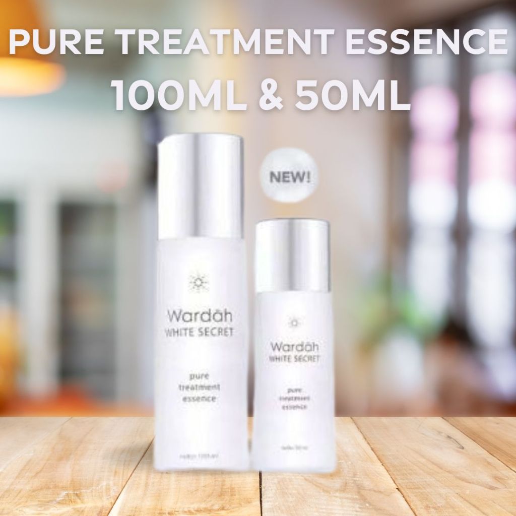 Jual WARDAH WHITE SECRET PURE TREATMENT ESSENCE 100 ml | Shopee Indonesia