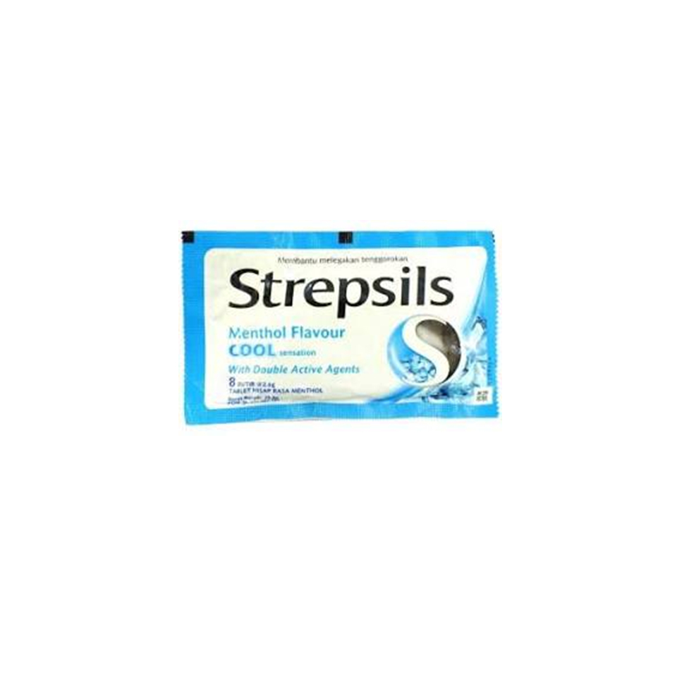 Jual STREPSIL COOL MENTHOL 8 TABLET - Mulut-dan-Tenggorokan | Shopee ...