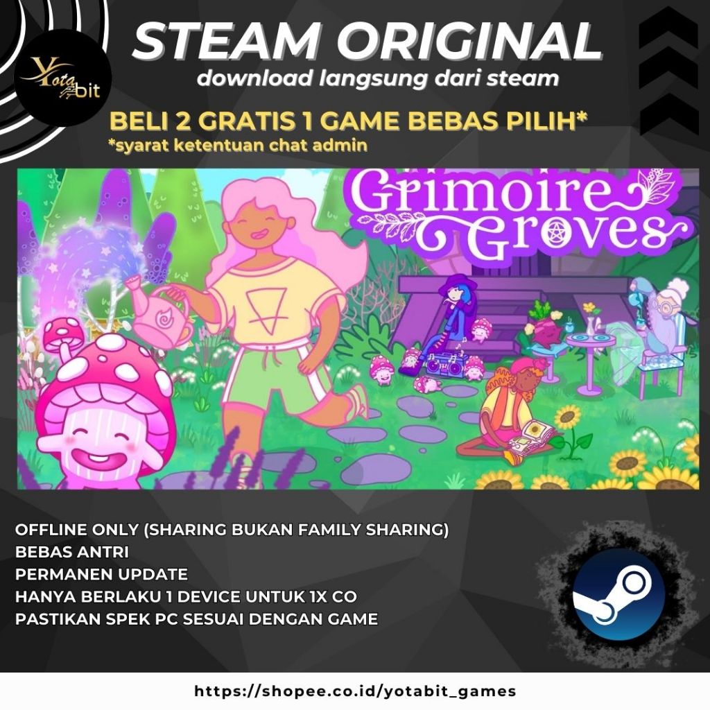 Jual Grimoire Groves PC Game Sharing Original Offline | Shopee Indonesia