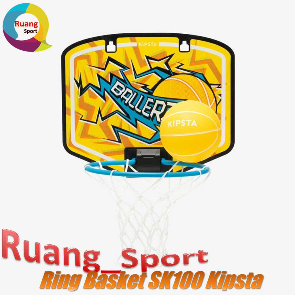Jual Ring Basket Mini Anak Kipsta SK100 Basketball Indoor Outdoor Bola ...