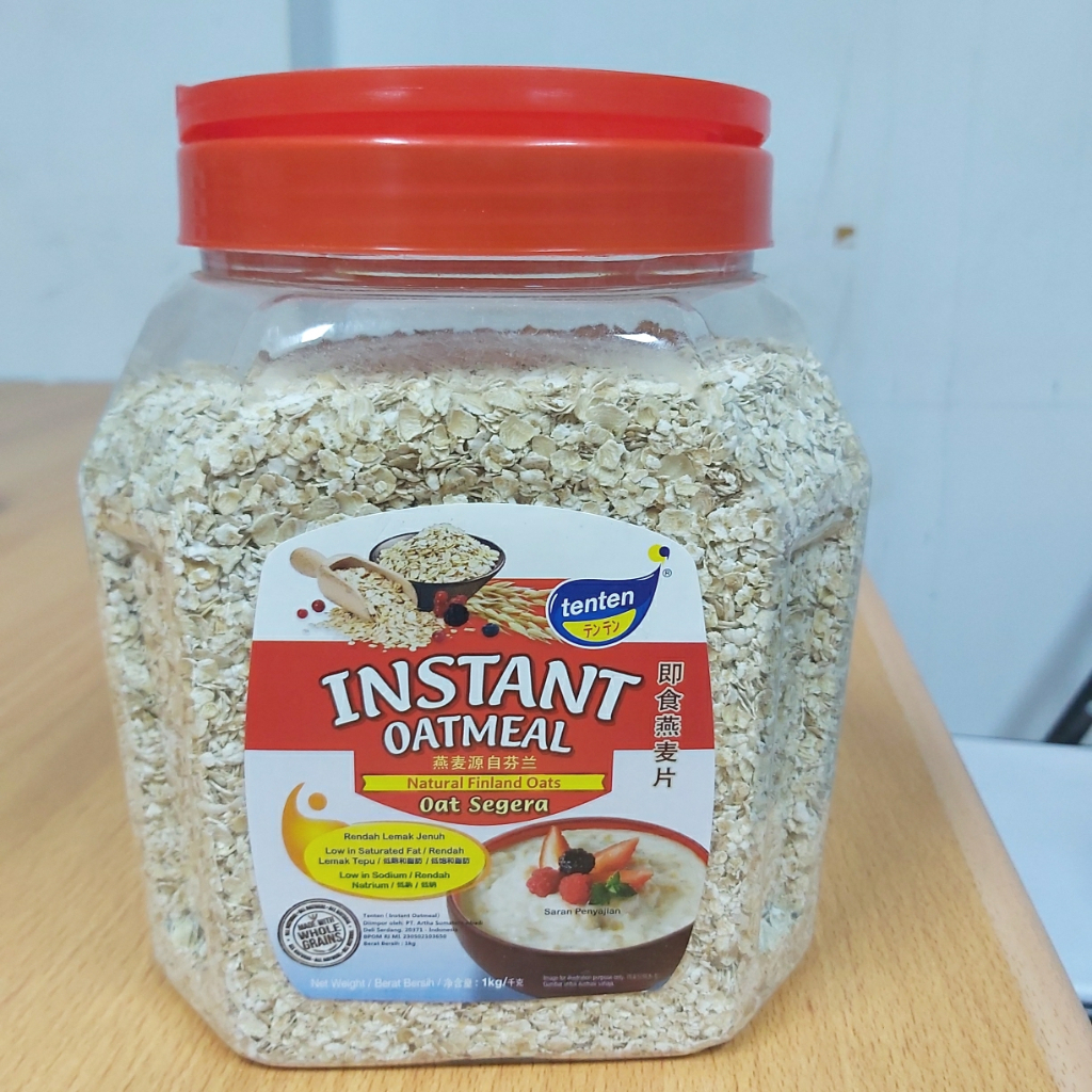 Jual Tenten Instan Oatmeal Jar 1KG PROMO | Shopee Indonesia