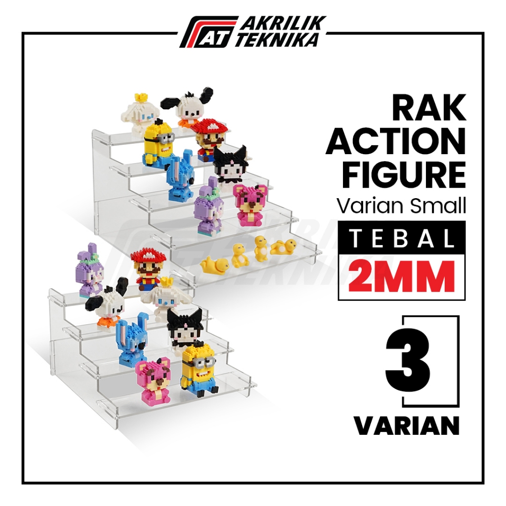 Jual Stand Display Mainan Rak Action Figure / Diecast Akrilik Susun ...