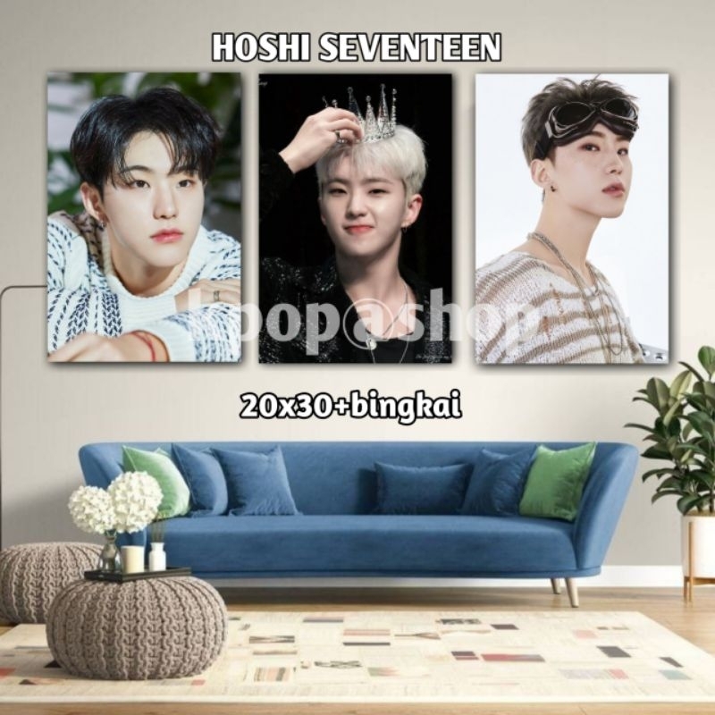 Jual POSTER KPOP HOSHI SEVENTEEN size jumbo POSTER DINDING HIASAN ...