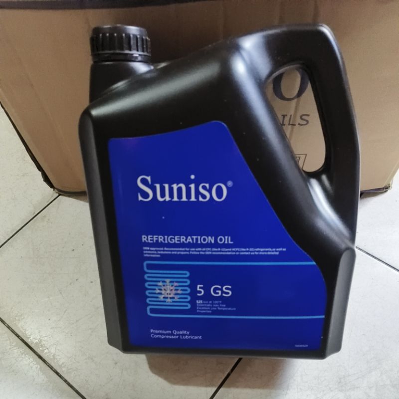 Jual Oil Oli Suniso 5 GS 5GS Refrigeration Oil - Galon 4 Liter | Shopee Indonesia