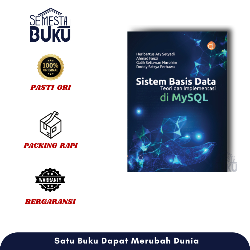 Jual Buku Sistem Basis Data Teori dan Implementasi di MySQL | Shopee ...