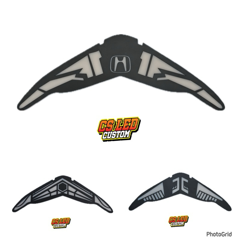 Jual AKRILIK BAHAN STOPLAMP LAZY BEAT KARBU MOTIF + CAT BELUM TEKUK ...