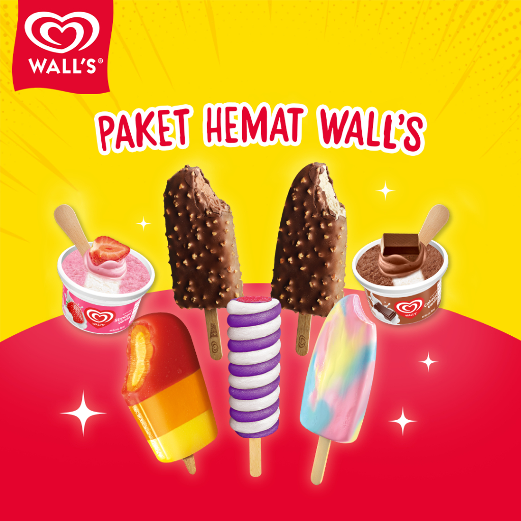 Jual Paket Hemat Wall's - Es Krim/Ice Cream Wall's | Shopee Indonesia