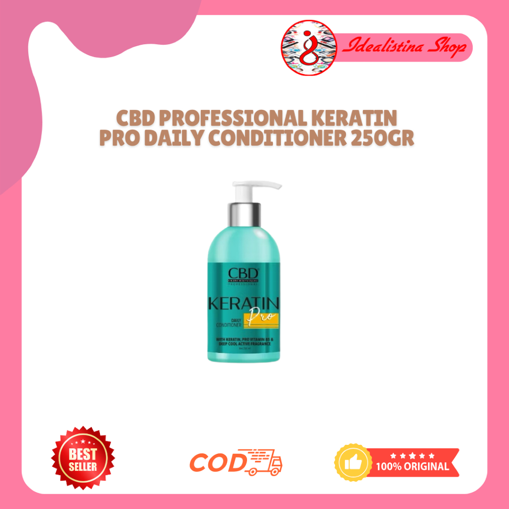 Jual CBD Professional Keratin Pro Daily Conditioner 250ml | Shopee ...