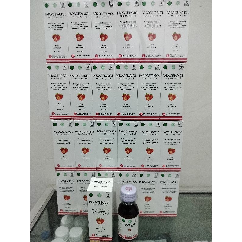 Jual paracetamol pim syrup untuk penurun panas/ demam sakit Gigi flu ...