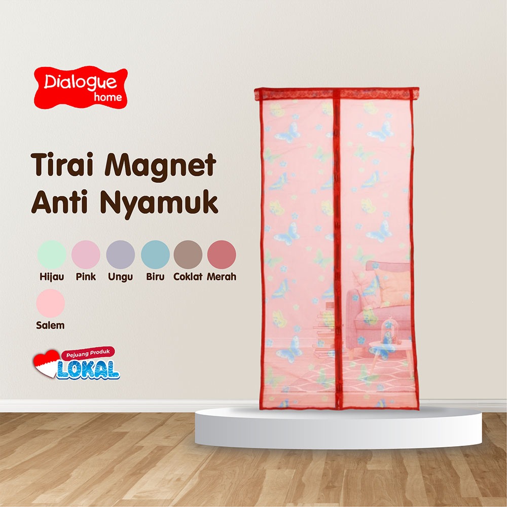 Jual Tirai Magnet Tirai Pintu Anti Nyamuk Ukuran 90x210 Cm | Shopee ...