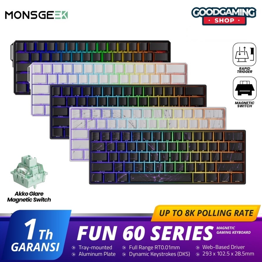Jual Monsgeek FUN60 Pro - FUN-60 Pro / FUN60 MAX - FUN-60 MAX / FUN60 ...