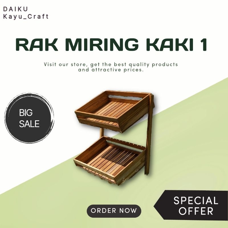 Jual "DAIKU" RAK MIRING KAKI 1 | Shopee Indonesia