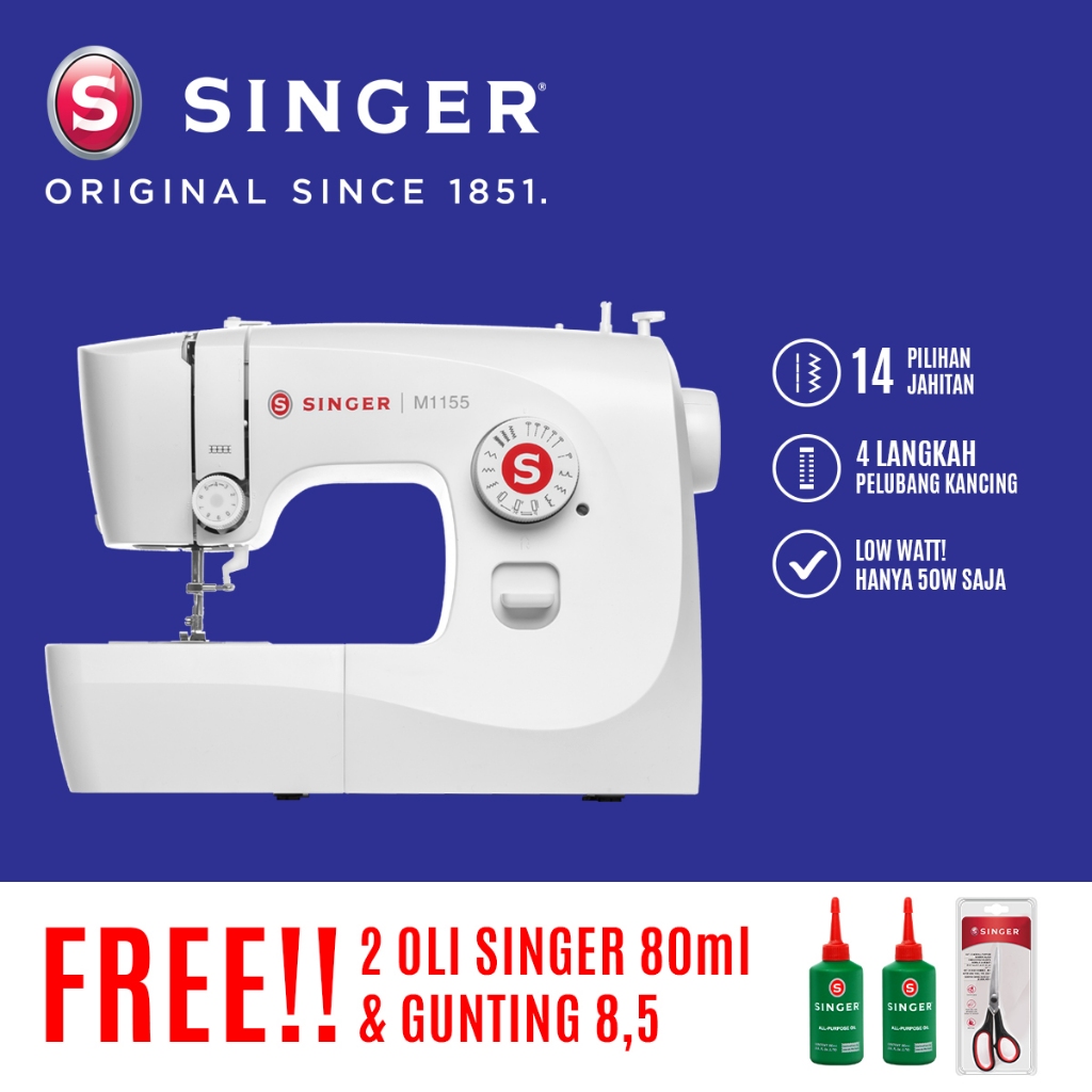 Jual Mesin Jahit SINGER M1155 | Shopee Indonesia