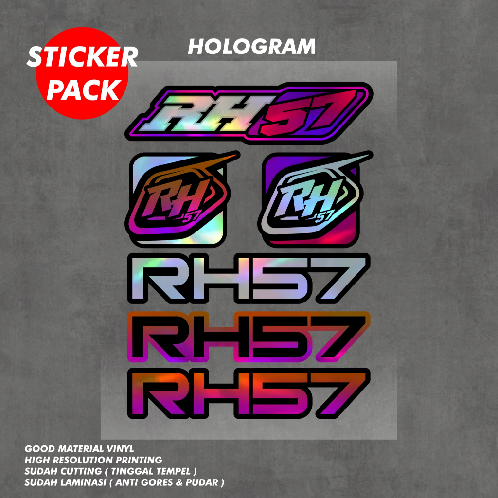 Jual Sticker Pack Racing Hell RH57 | Shopee Indonesia
