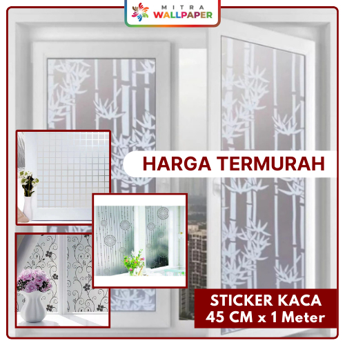 Jual Sticker Kaca Stiker Kaca Jendela Pintu Bermotif Sandblast Es Motif ...
