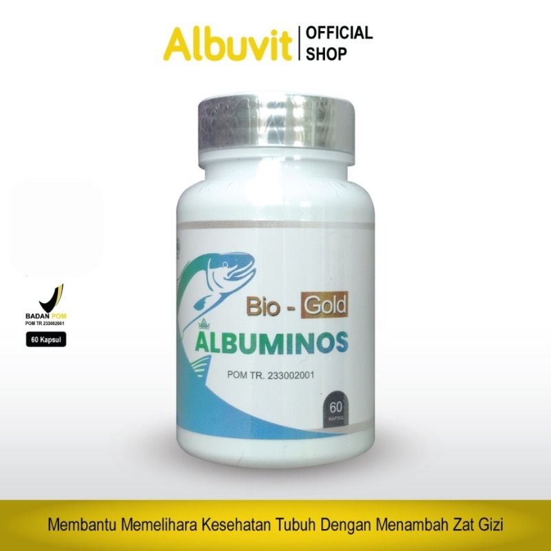 Jual ALBUMINOS Kapsul Ekstrak Ikan Gabus Kutuk Channa Striata 60 Kapsul ...