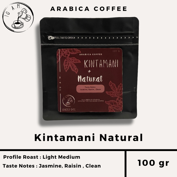 Jual 10AM ROASTERY - Kopi Arabika Kintamani Natural (100 gr) | Shopee ...