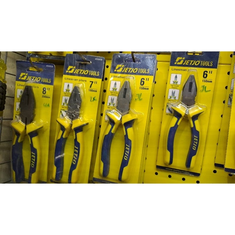Jual JETJO TOOLS TANG KOMBINASI 6 IN 7 IN 8 IN LINESMAN PLIERS TANG ...