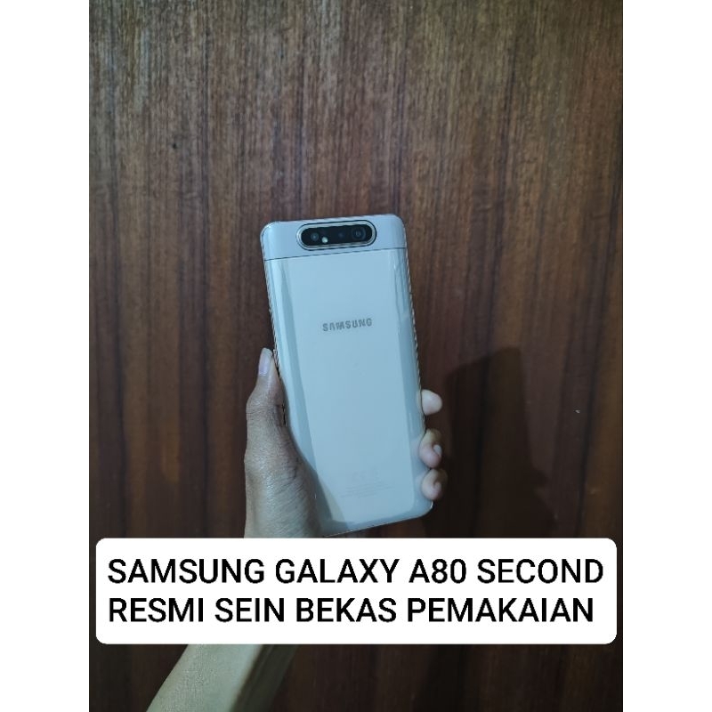 Jual Samsung Galaxy A80 8/128gb Second Nominus | Shopee Indonesia