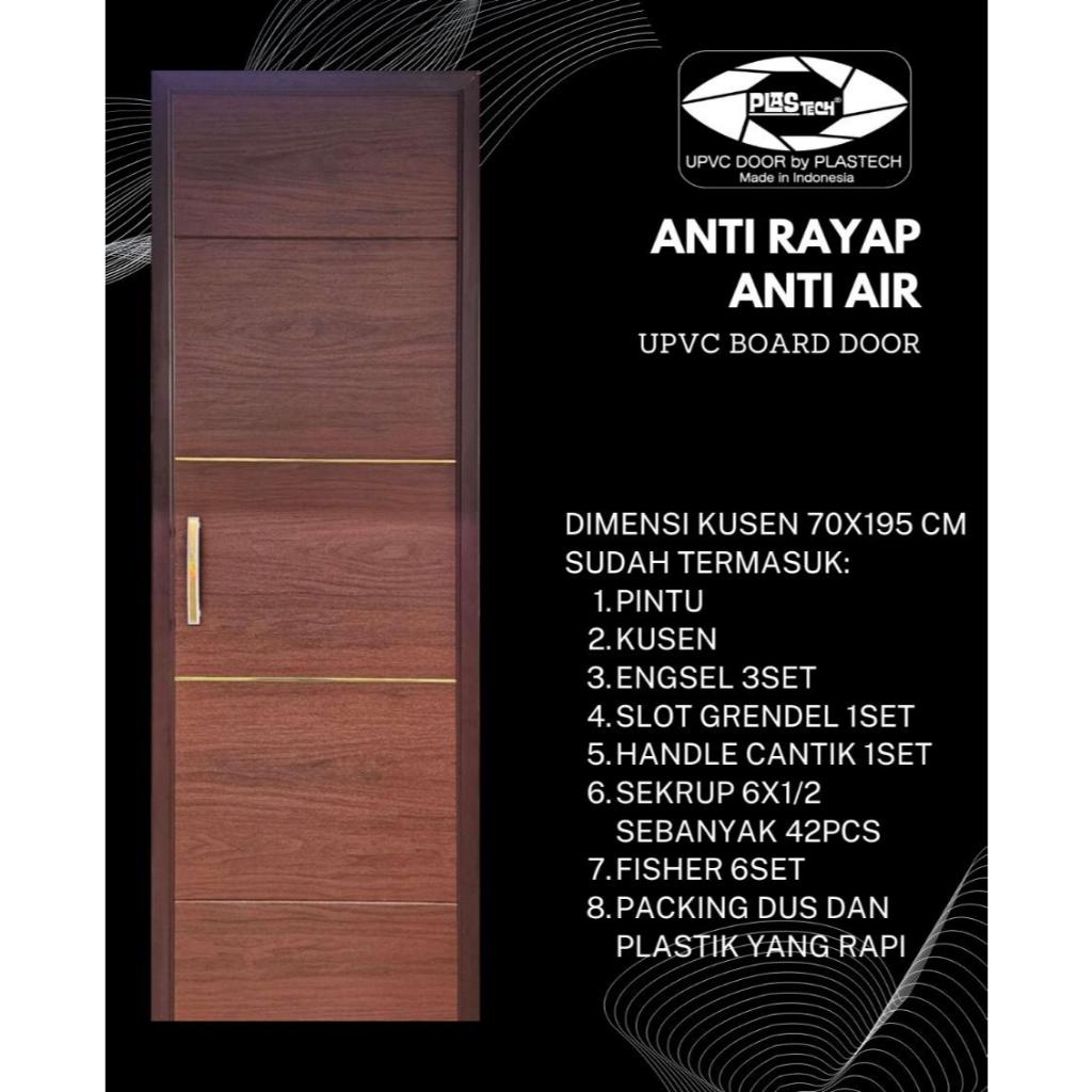 Jual 1SET Pintu Kamar Mandi - Pintu UPVC BOARD Pintu WC MINIMALIS ...
