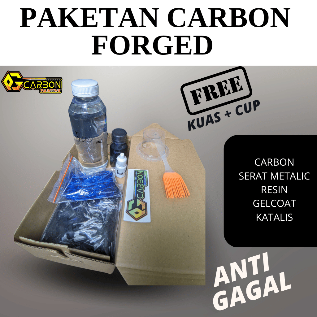 Jual PAKET LENGKAP BAHAN UNTUK CARBON FORGED YANG PASTI ANTI GAGAL ...