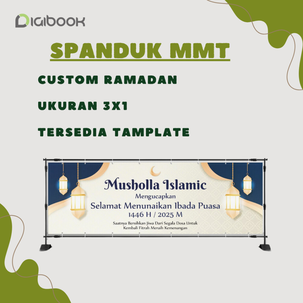 Jual CETAK SPANDUK MMT / BANNER RAMADHAN / FLEXI 280 / CUSTOM BANNER ...