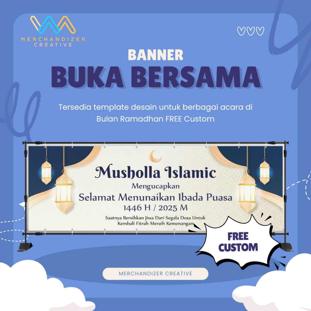 Jual Cetak MMT/Banner Edisi Ramadhan / MMT Buka Bersama ukuran 3x1 m ...