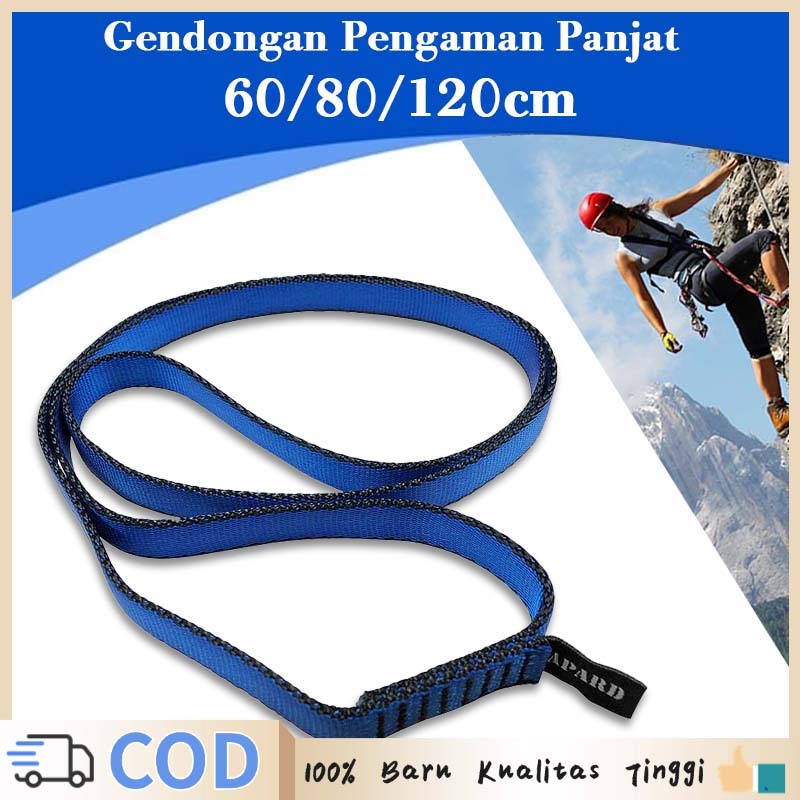 Jual 60/80/120Cm Sabuk Tali Sling Loop Nylon High Strength Safety ...