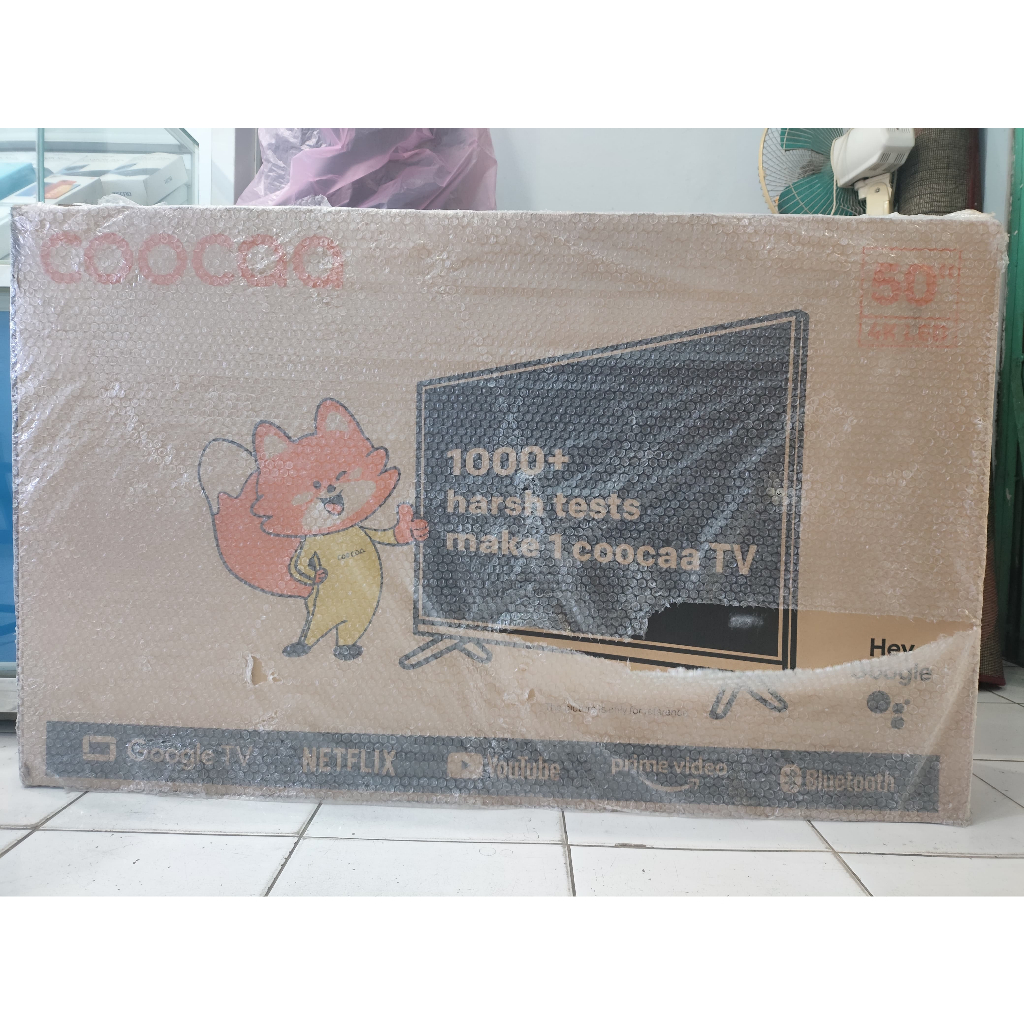 Jual TV COOCAA 50 inch GOOGLE TV-4K UHD-Dolby Audio COOCAA 50Y65 ...