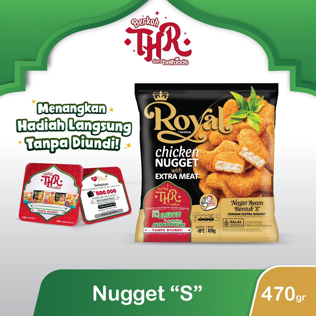 Jual Belfoods Royal Nugget S | Shopee Indonesia