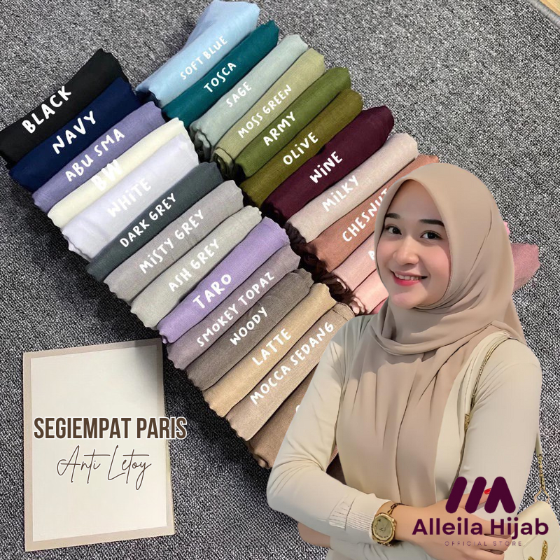 Jual Paris Jadul Premium Daily Hijab Segiempat Paris Jadul Premium | Jilbab Paris Jadul Premium ...