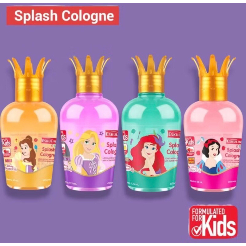 Jual Eskulin Kids Princess Splash Cologne 60ml | Shopee Indonesia