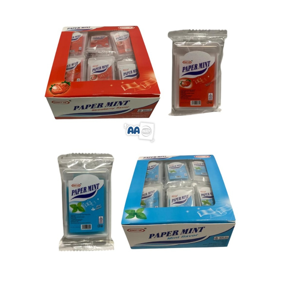Jual PERMEN PAPER MINT BOX ISI 30 | Shopee Indonesia