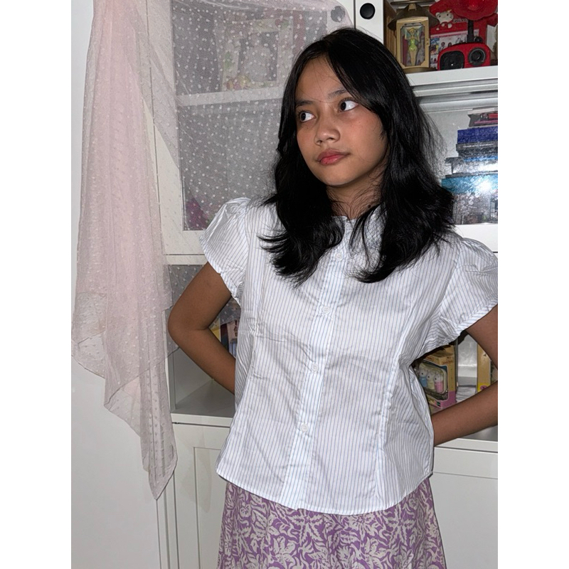 Jual Bluesy Short Blouse | KAMI KARINKA | Shopee Indonesia