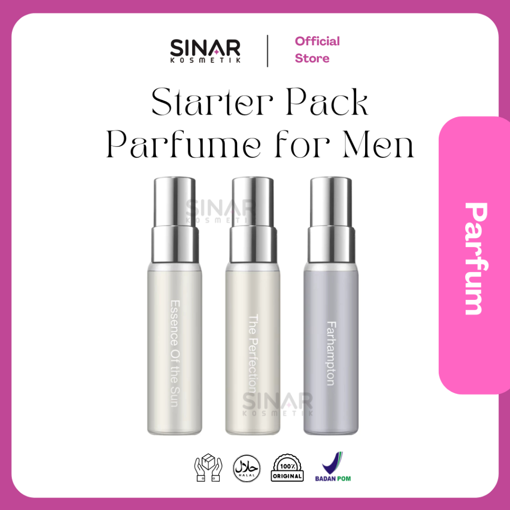 Jual HMNS Starter Pack Parfume for Men | Isi Package : Perfection EDP ...