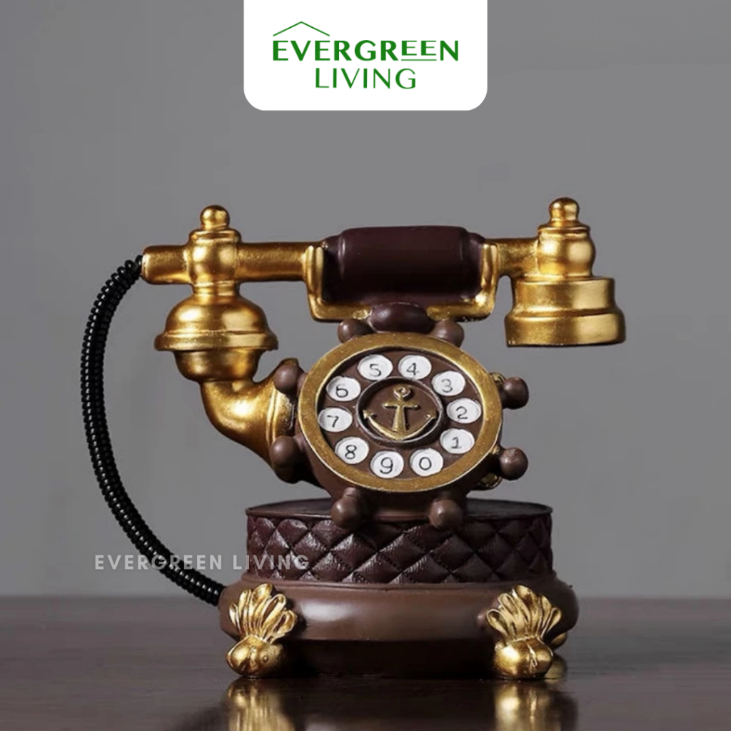 Jual EVERGREEN Dekorasi Pajangan Gaya Eropa Retro Vintage / Patung ...