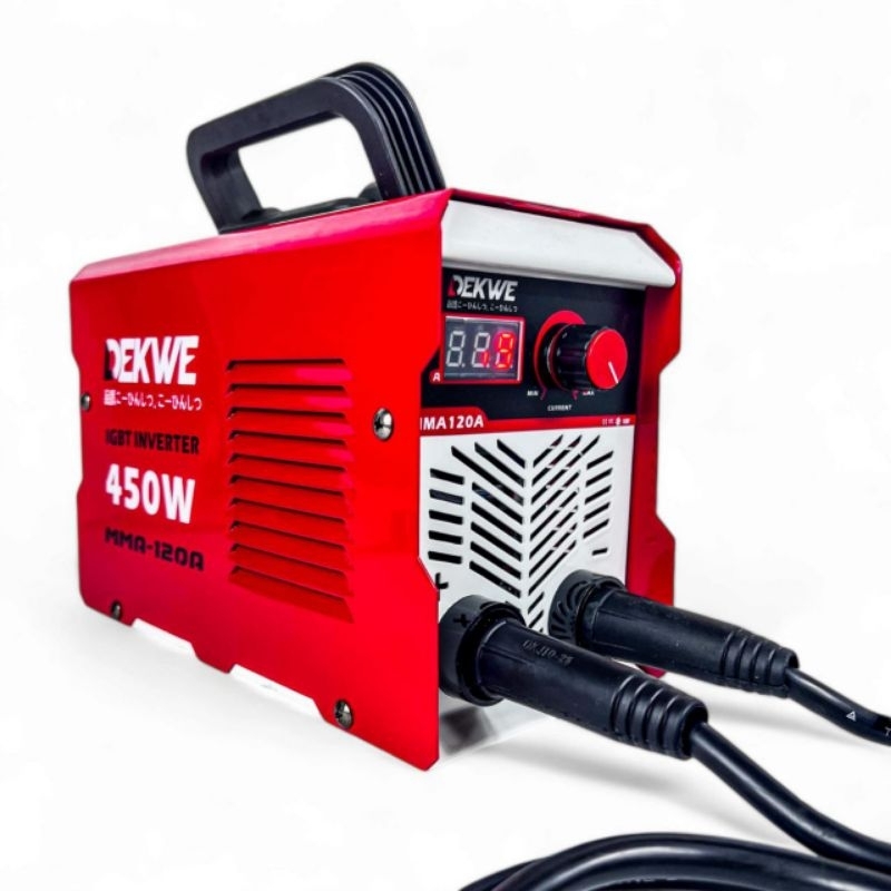 Jual mesin las 450watt tenaga 900watt DEKWE DK120 inverter welding ...