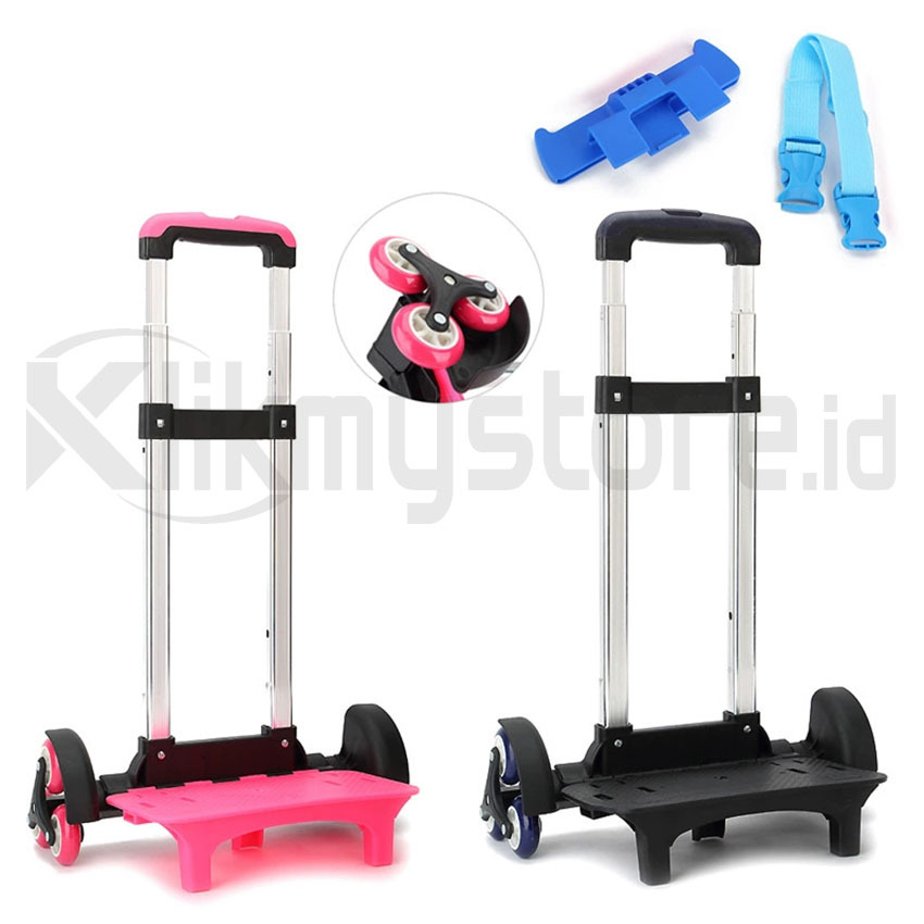 Jual Troli Tambahan untuk Tas Sekolah Anak Multifungsi Roda 6 Wheel ...