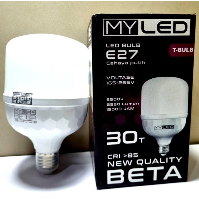 Jual LAMPU LED MAYLED BETA 30WATT/30T CAHAYA PUTIH | Shopee Indonesia