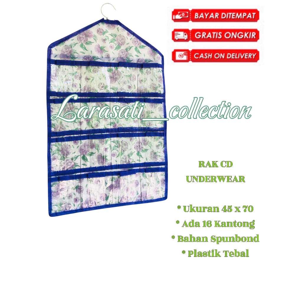 Jual Rak CD Motif / Tempat Underwear / Rak Serbaguna Murah | Shopee ...