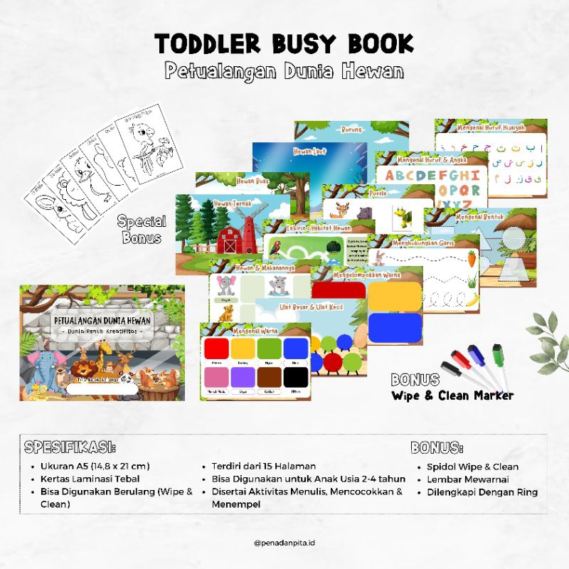 Jual TODDLER BUSY BOOK | Shopee Indonesia