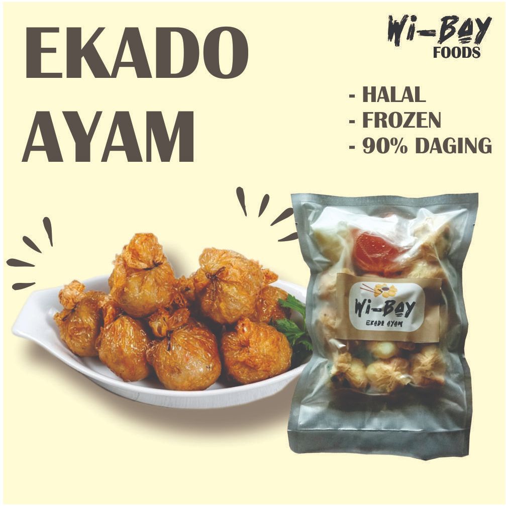 Jual Ekado Ayam isi telur Frozen WIBAY isi 10 pcs | Shopee Indonesia