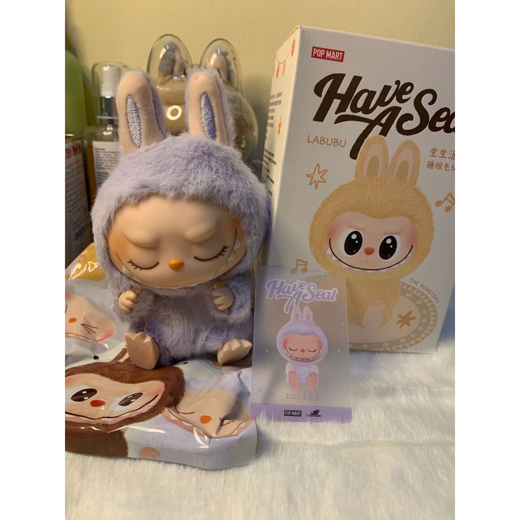 Jual POPMART LABUBU HAVE A SEAT MACAROON V1 V2 ZIZI TOFFEE SELECTED ...