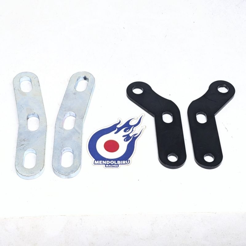 Jual sepasang dudukan spion vespa super sprint px pts | Shopee Indonesia