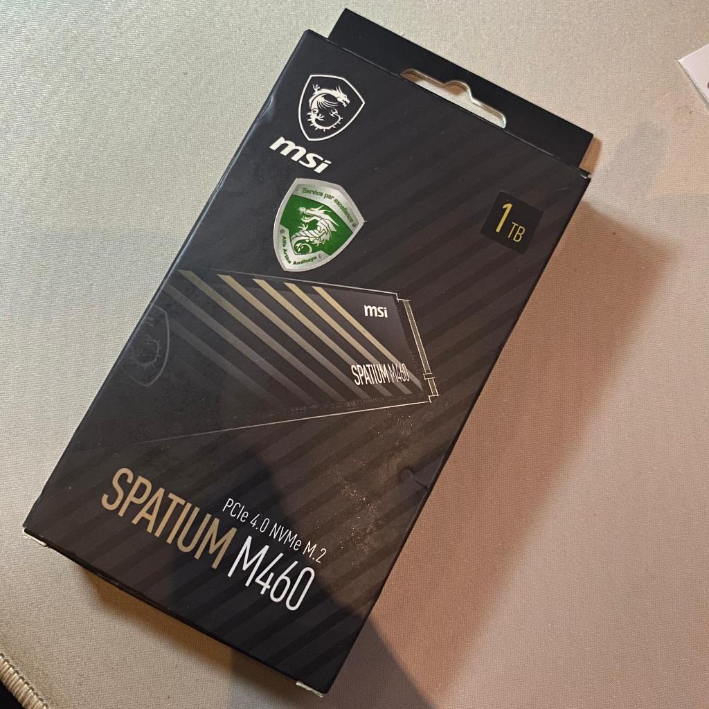 Jual MSI SPATIUM M460 1TB PCIe 4.0 NVMe M.2 | Shopee Indonesia