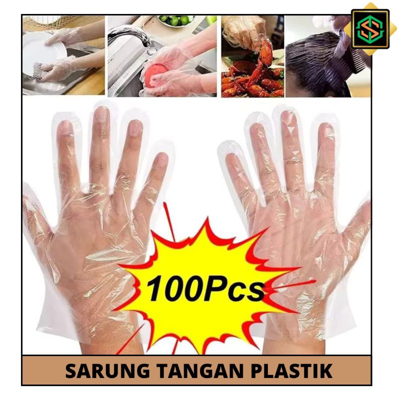 Jual Sarung Tangan Plastik Food Grade Isi 100 Pcs | Shopee Indonesia