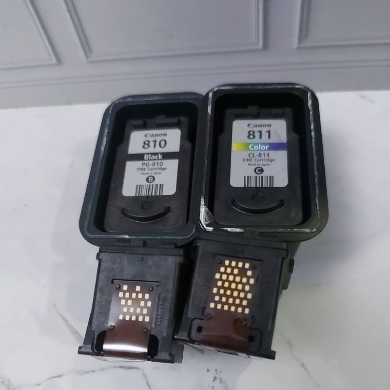 Jual Canon 810 black -811 color resikel siap pakai silakan di order ...